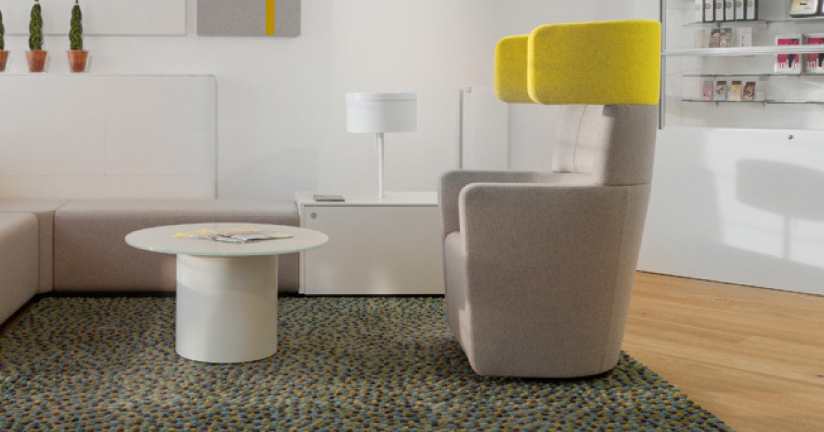 Bene - Parcs Wing Chair - Fauteuil à têtières latérales ...