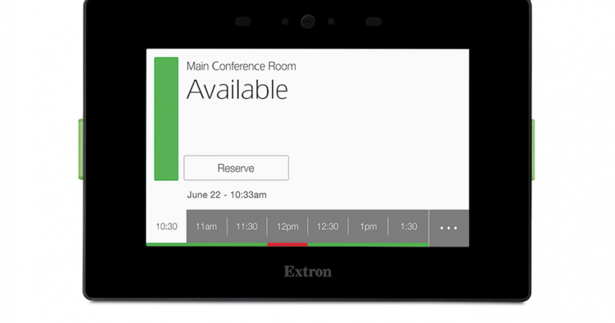 Extron TLS 525M - Écran tactile de réservation TouchLink 5" mural ...
