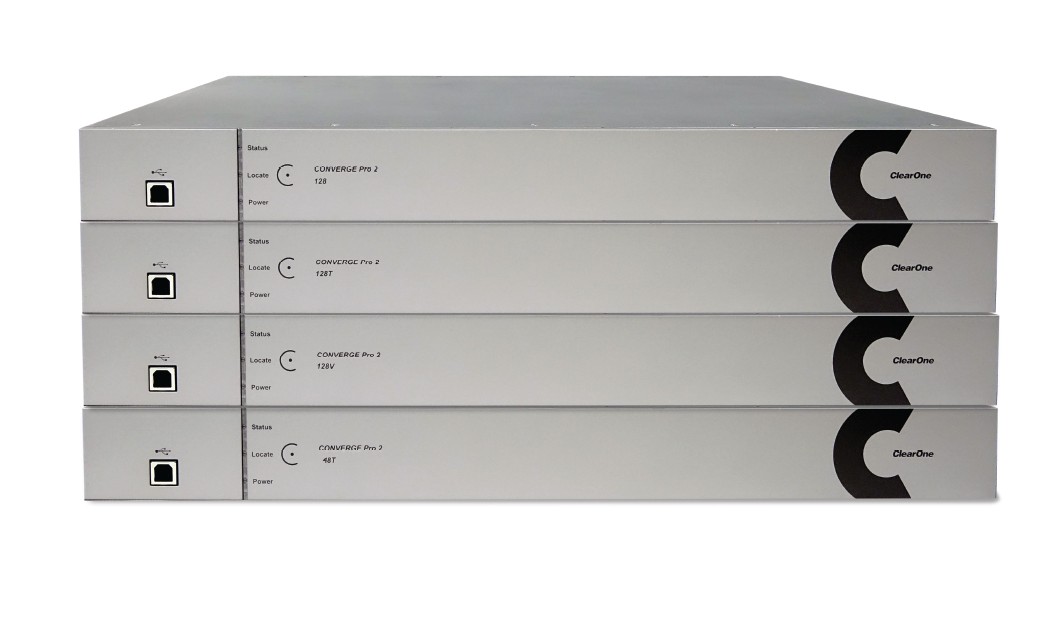 ClearOne Converge Pro 2 - Gamme de matrices DSP compatibles Dante, VoiP ...