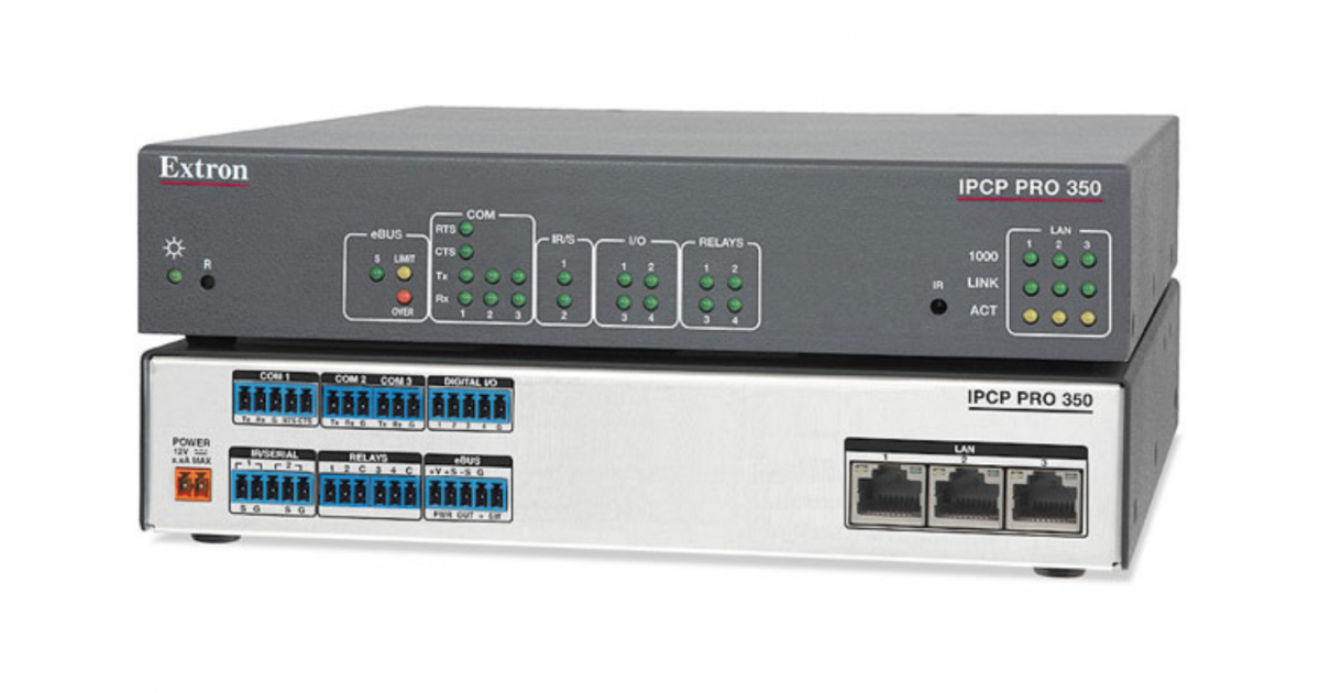 Extron IPCP Pro 350 - Processeur de contrôle IP Link Pro - Link licence ...